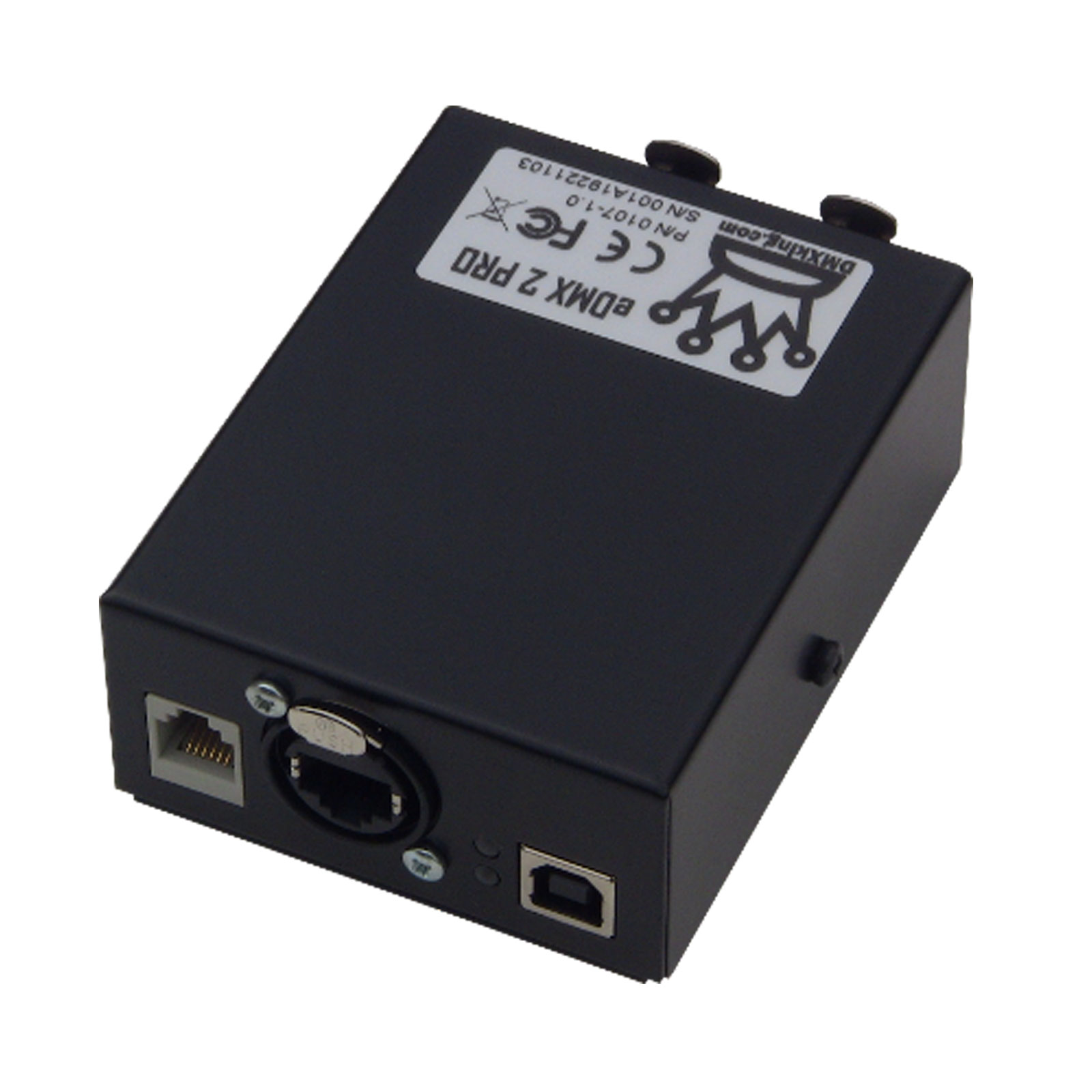 DMXking eDMX2 Pro Ethernet DMX Node 2 x 5-pin XLR out USB or PoE ...