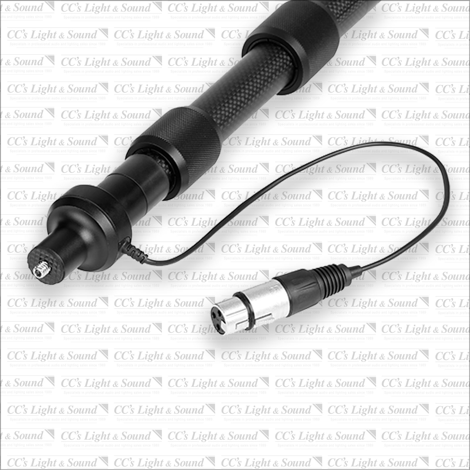 Boya BP25 3-Section Carbon Fibre Boom Pole with PVM1000 Shotgun ...